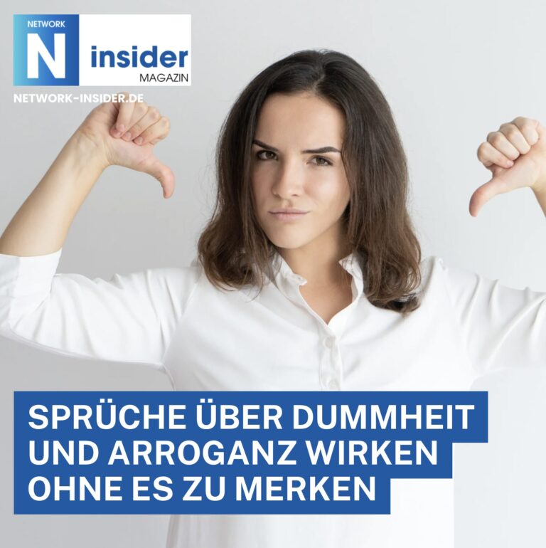 Sprüche über Dummheit und Arroganz: Die besten Zitate